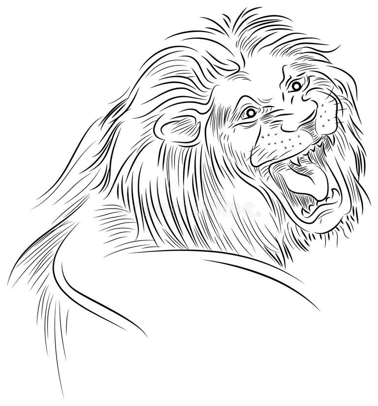 Lion Bad Stock Illustrations – 58 Lion Bad Stock Illustrations, Vectors ...