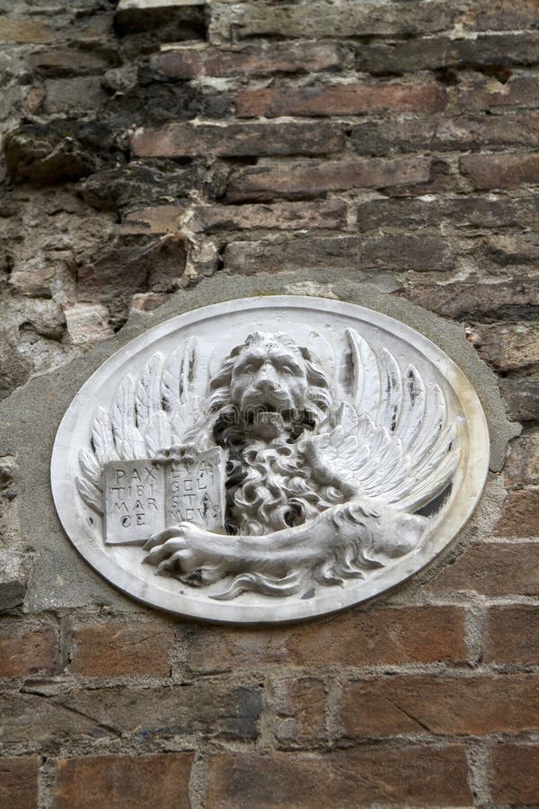 Lion of Saint Mark, Symbol of Venice Stock Photo - Image of power ...