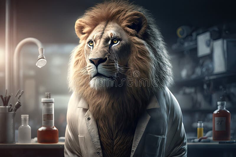 Doctor Lion Stock Illustrations – 167 Doctor Lion Stock Illustrations ...