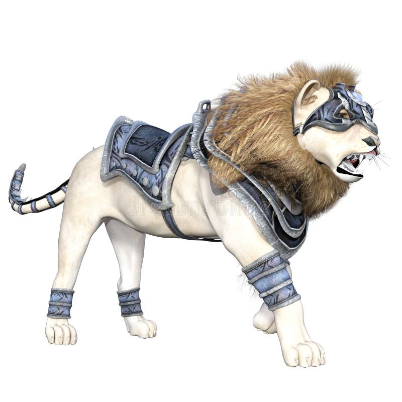 Lion soldier stock illustration. Illustration of male - 54529227