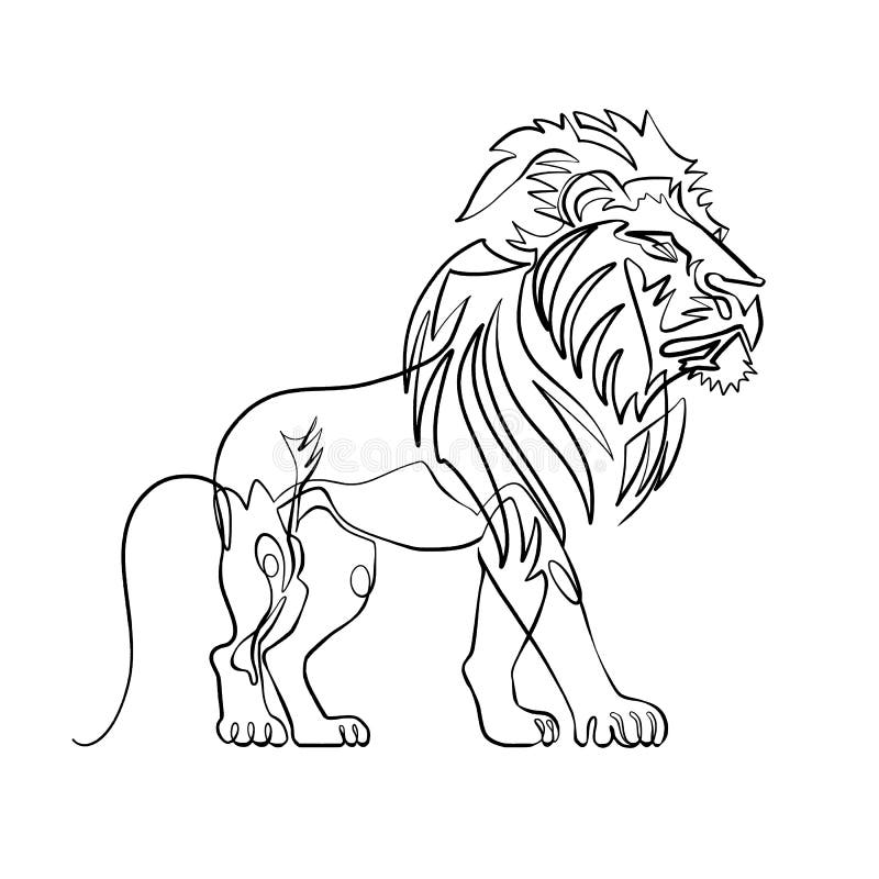 Big Five Animal Outline Stock Illustrations – 37 Big Five Animal ...