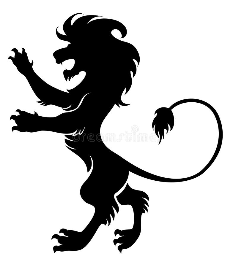 Lion symbol stock vector. Illustration of isolated, lion - 13984066