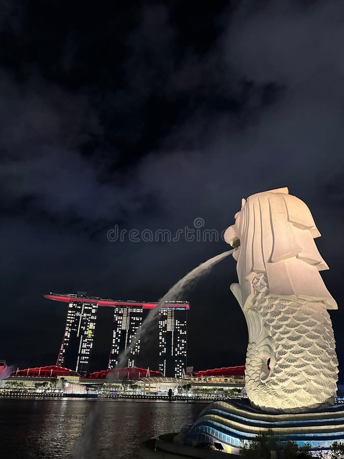 Lion Temple Singapore at River Side Editorial Stock Photo - Image of ...
