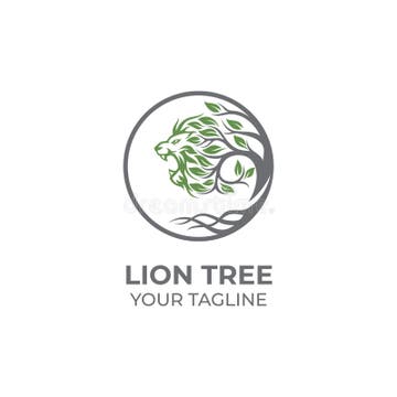 Lion Tree Logo Stock Illustrations – 895 Lion Tree Logo Stock ...