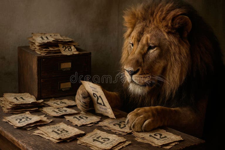 2,334 Lion Calendar Stock Photos - Free & Royalty-Free Stock Photos ...