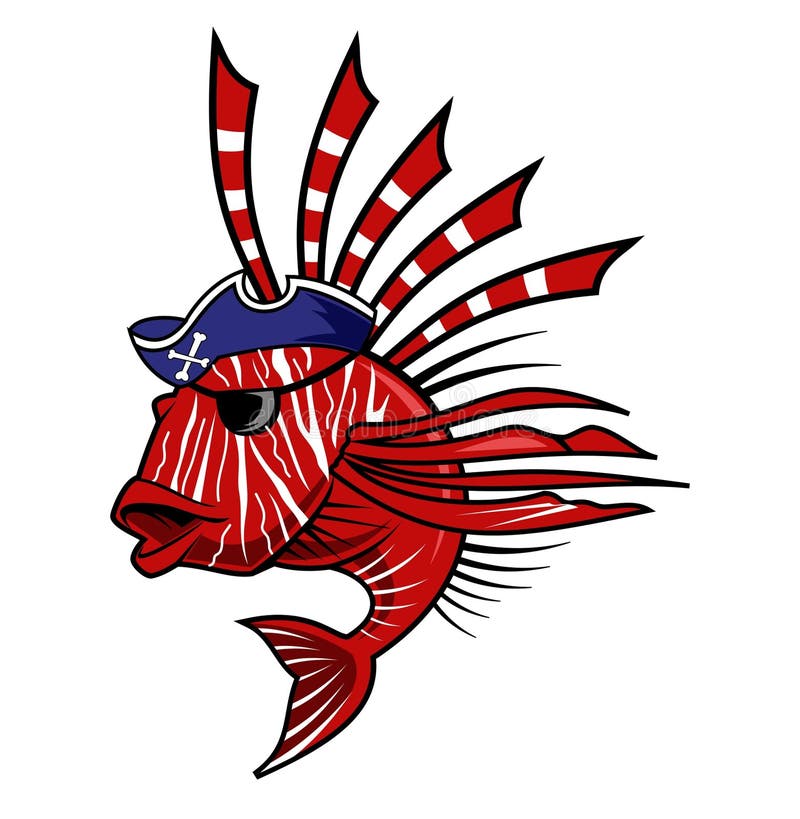 Lionfish Logo Stock Illustrations – 38 Lionfish Logo Stock ...