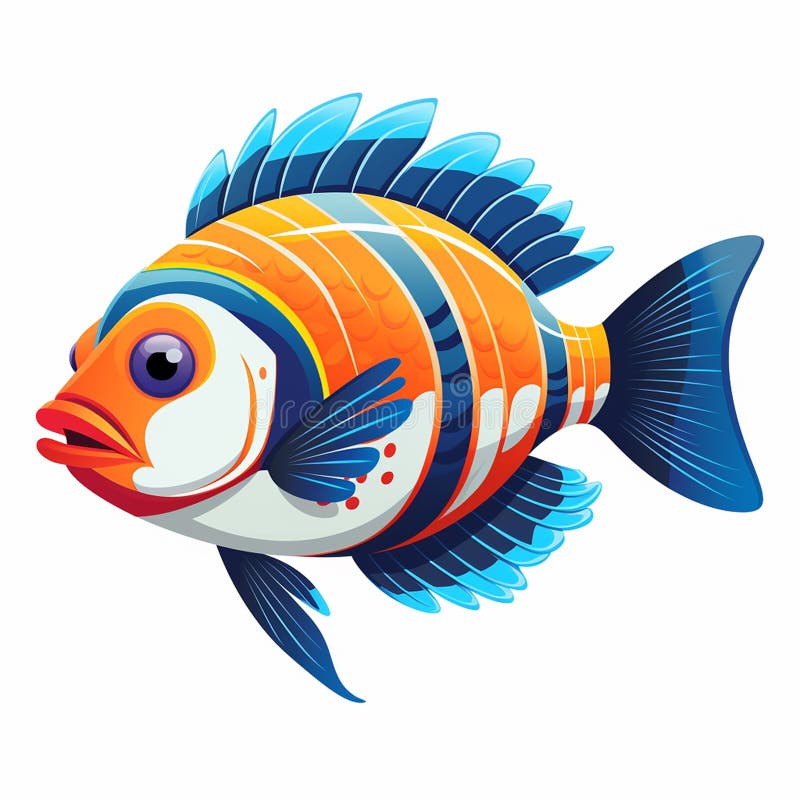 Lionfish Poster for Ocean Conservation Stock Illustration ...