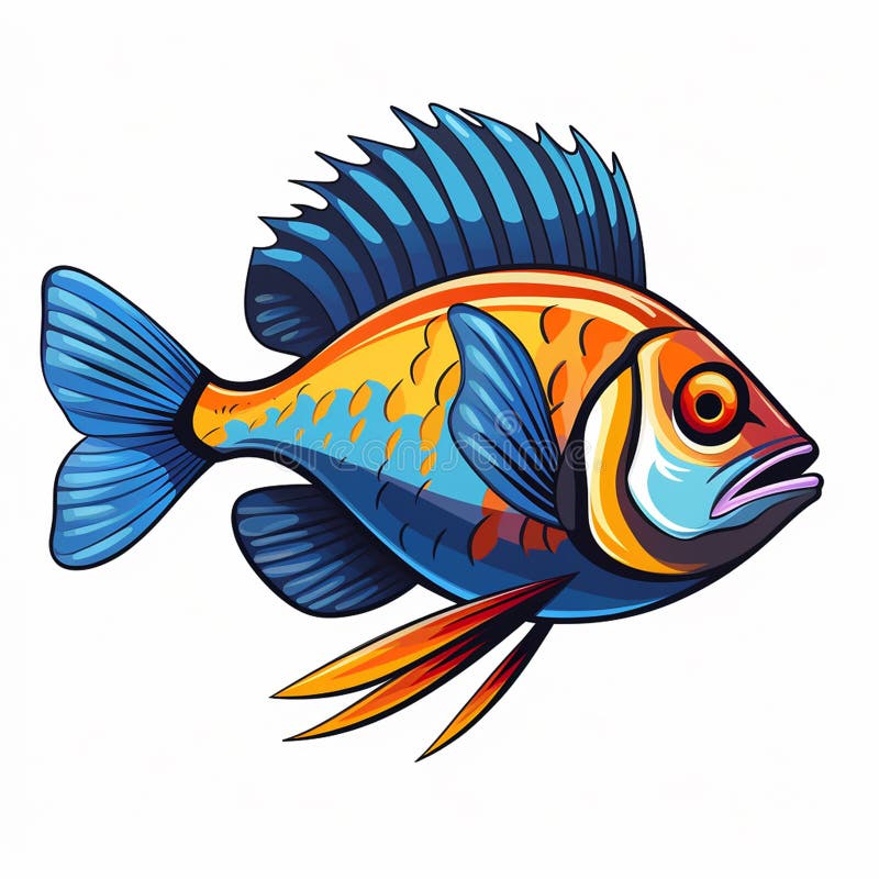 Lionfish Poster for Ocean Conservation Stock Illustration ...