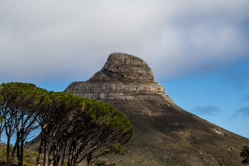 Lions Head stock photo. Image of nature, peek, clouds - 24003200
