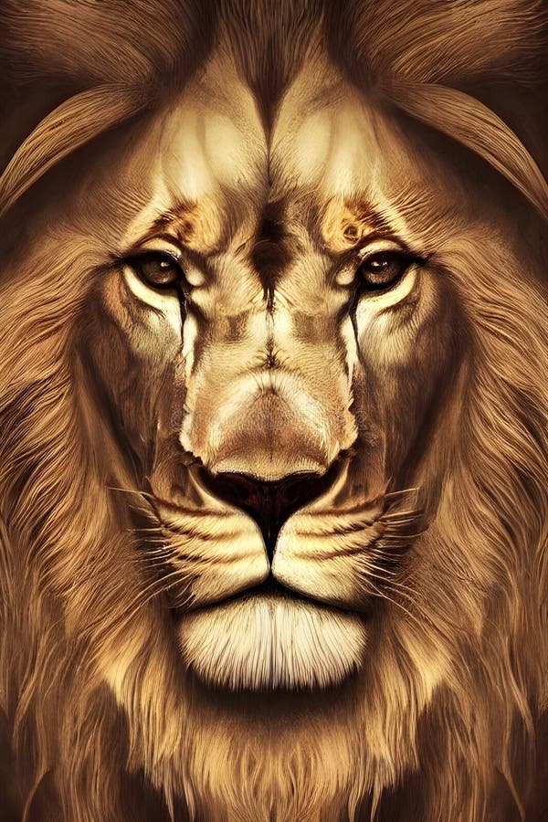 Lions in Imagination: Artwork Images that Convey a Meaningful Message ...