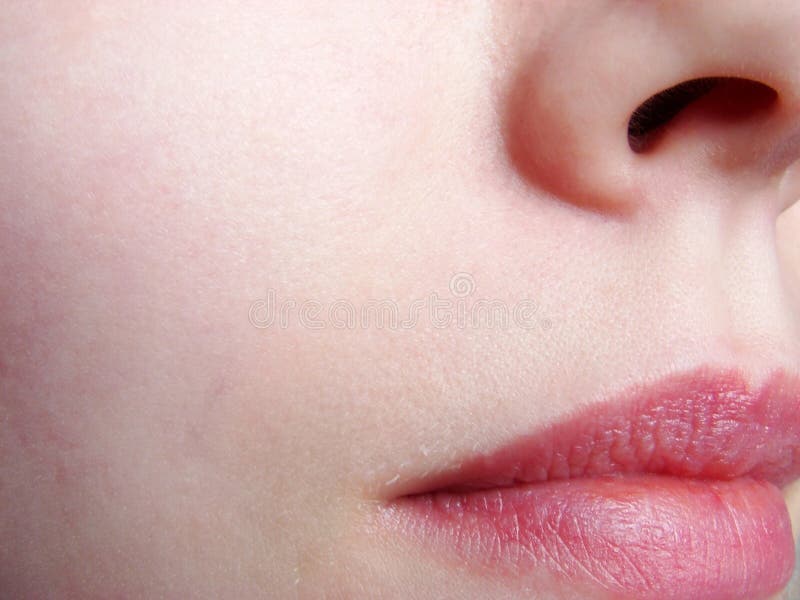 Lip stock image. Image of natural, lips, smiling, beauty - 8229419