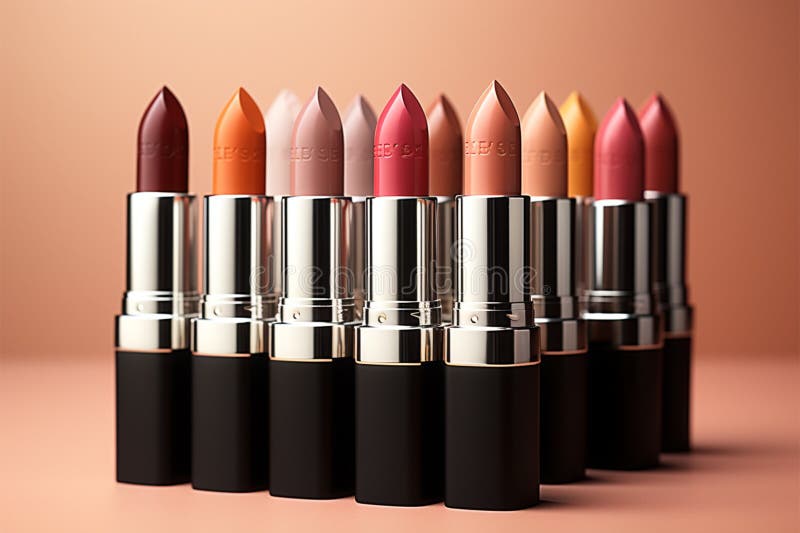 Lip Color Choices a Range of Matte Lipsticks, Ready for Customization ...