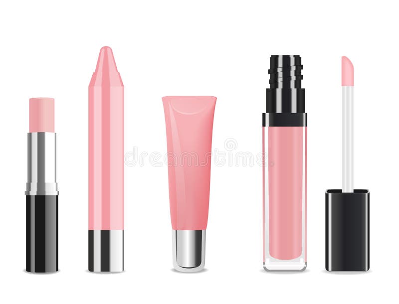 Lip gloss. Vector stock vector. Illustration of healthy - 61809747