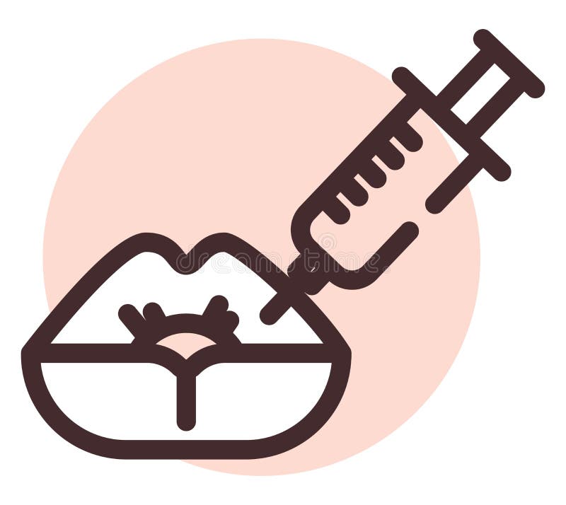 Lip Injections Stock Illustrations – 161 Lip Injections Stock ...