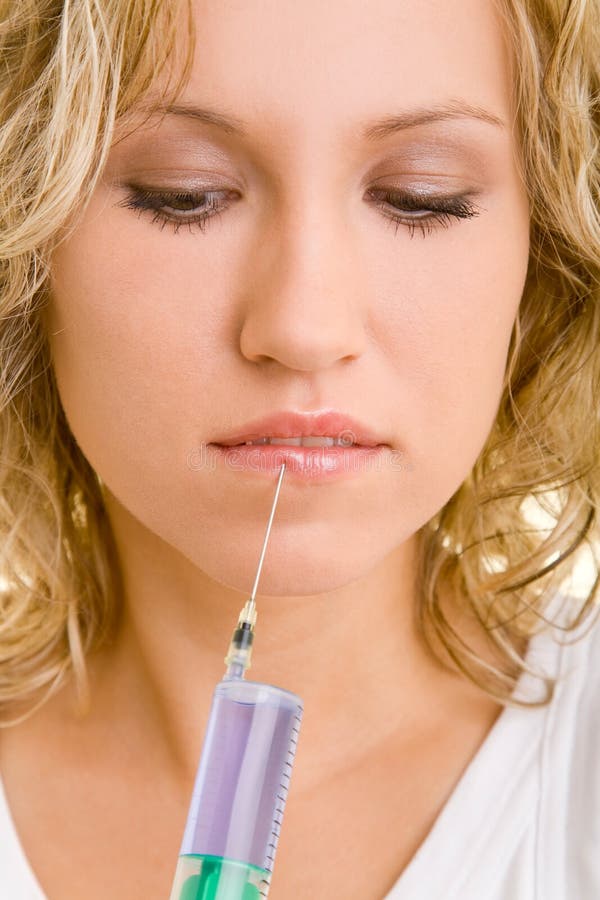 Lip job stock image. Image of danger, front, accuracy - 7630473