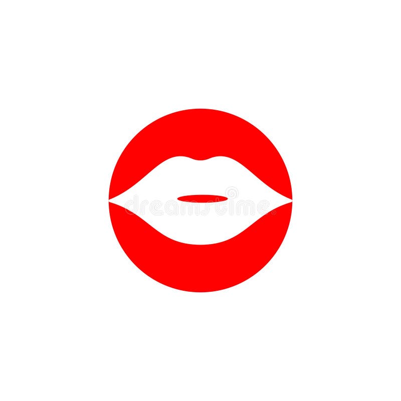 Lip Logo Vector Illustration Design Stock Illustration - Illustration ...