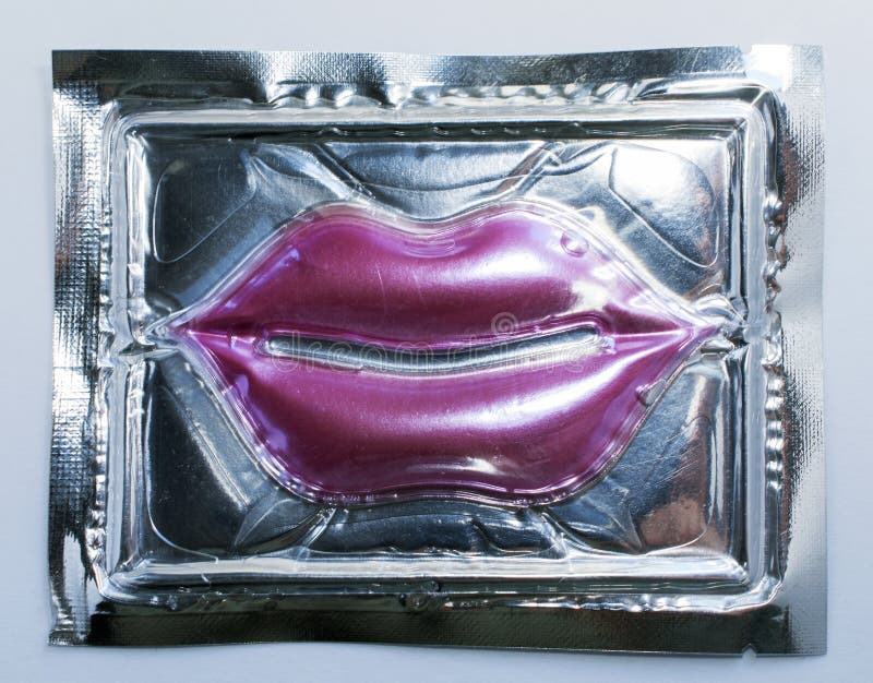 Lip Mask Lip Skin Care, Cosmetics Stock Photo - Image of perfect, fresh ...
