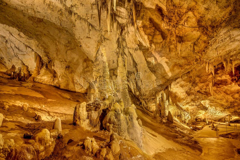 Lipa Cave Lipska Pecina in Cetinje, Montenegro Editorial Photography ...