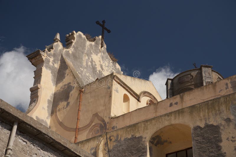 Lipari Church stock photo. Image of obsolete, vintage - 20349468