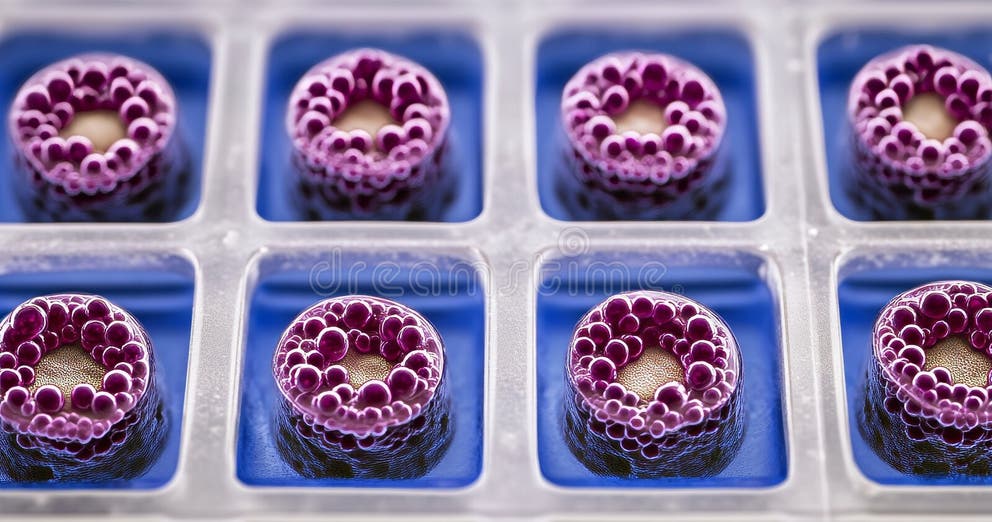 The Lipid Bilayer of the Cell Membrane, Which Contains Embedded ...