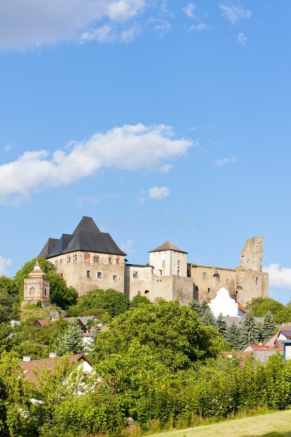 Lipnice Nad Sazavou Castle, Czech Republic Stock Image - Image of ...