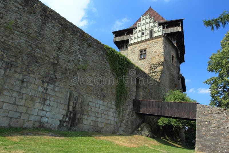 Lipnice nad Sazavou castle stock photo. Image of europe - 57600722