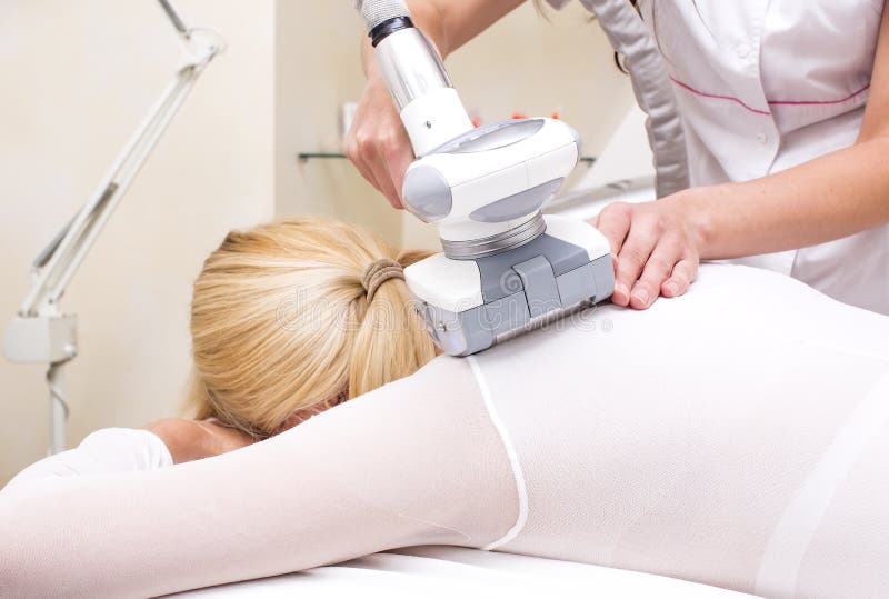 Lipomassage stock photo. Image of procedure, massage - 45560802