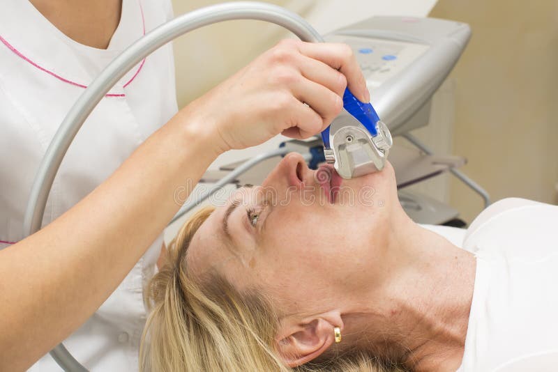 Lipomassage stock photo. Image of lying, female, cosmetic - 47207804