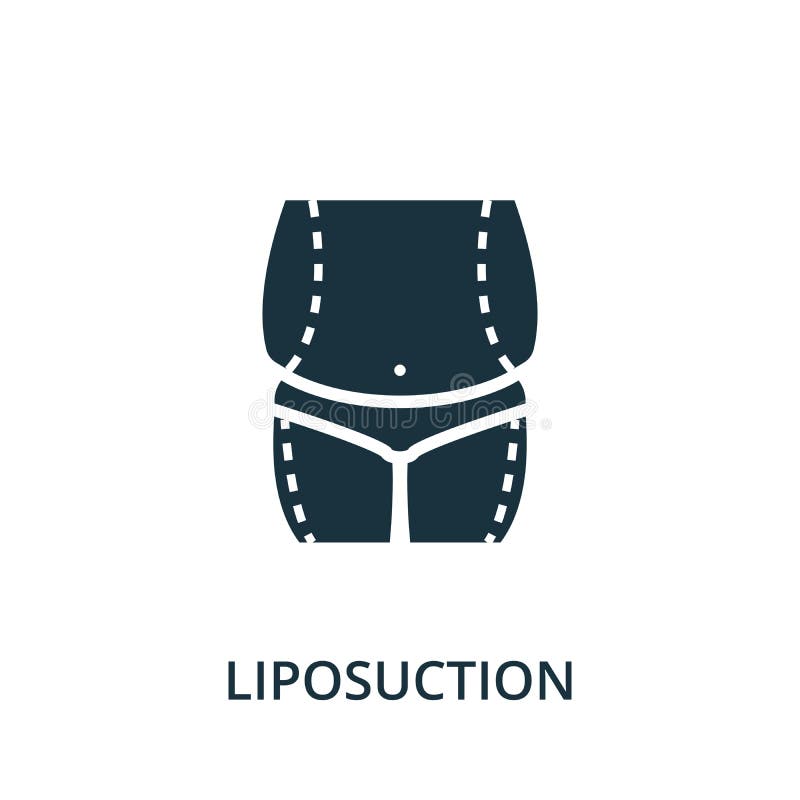 Liposuction Icon from Plastic Surgery Collection. Simple Line Element ...