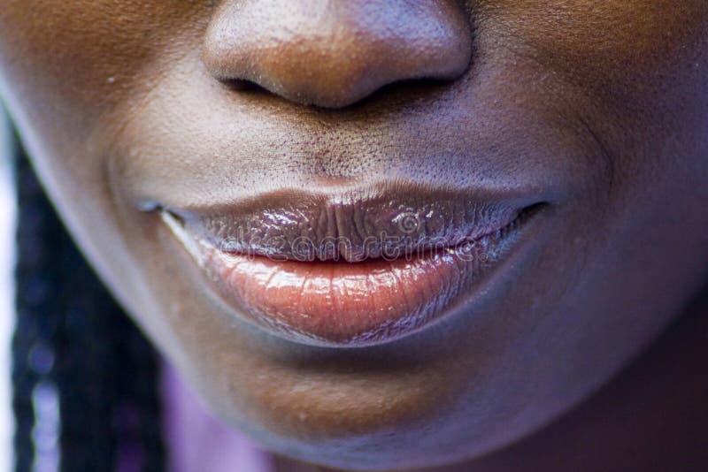 Lips stock photo. Image of africa, hairstyle, ethnic - 13235542