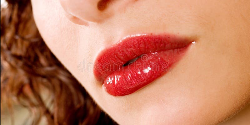Purple Lips stock image. Image of concepts, details, ladies - 2363