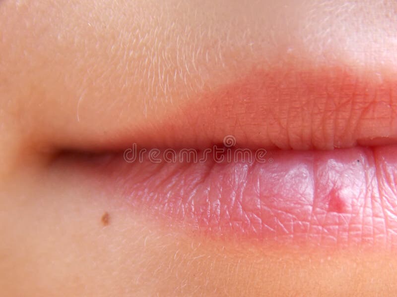 Lips of a child stock photo. Image of child, childs - 120033890