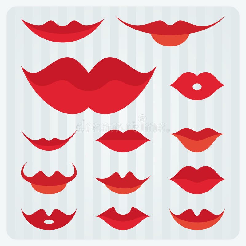 Lips design stock vector. Illustration of collection - 34654729