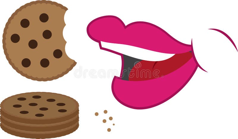 Mouth Chewing Clipart