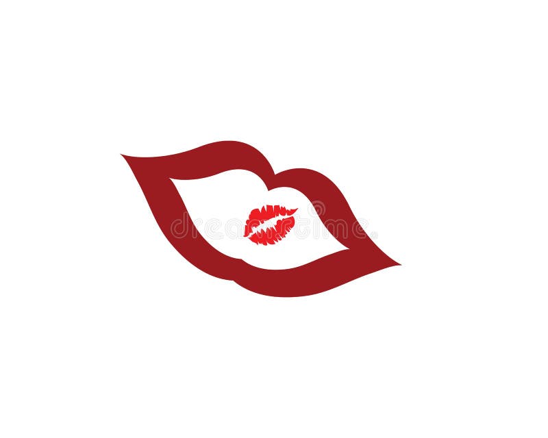 Lips icon vector template stock vector. Illustration of element - 139447989