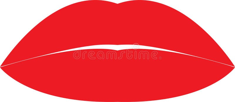 Lips Jpg Image with Svg Vector Cut File for Cricut and Silhouette Stock ...
