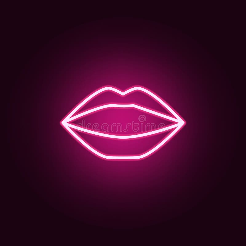 Lips Simple Icons Shape Set Stock Illustrations – 388 Lips Simple Icons ...