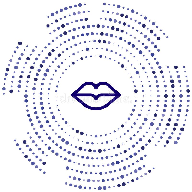 Lips Vector Icon. Lips Editable Stroke. Lips Linear Symbol for Use on ...