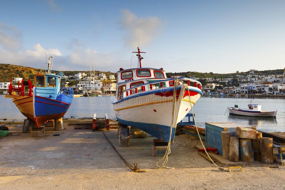 Lipsi Island. editorial image. Image of europe, sunrise - 90148985