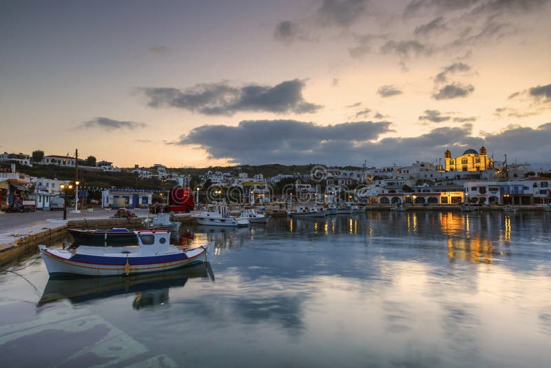 Lipsi Island. editorial photo. Image of village, harbor - 90098856