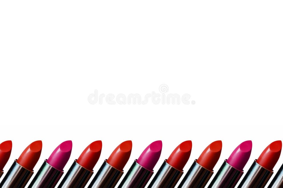 Lipstick Border stock photo. Image of romance, care, pretty - 10141046