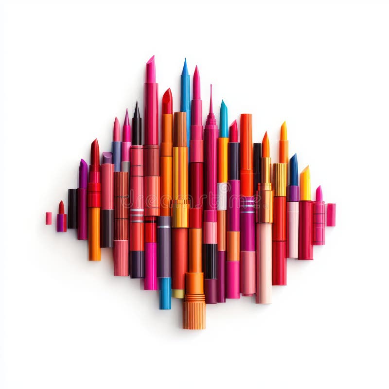 Lipstick Color Array stock photo. Image of style, cosmetics - 367243660