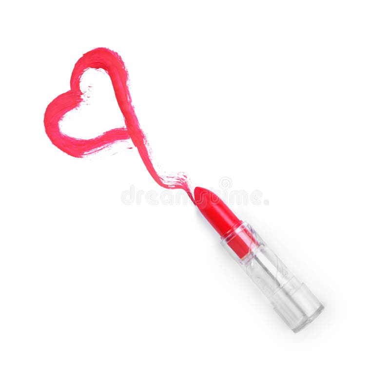Lipstick heart stock photo. Image of romance, marriage - 8260768
