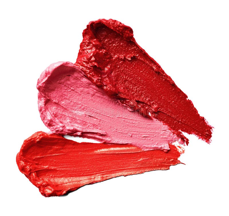 Lipstick Paint Color Makeup Beauty Sample Stock Image - Image of ...
