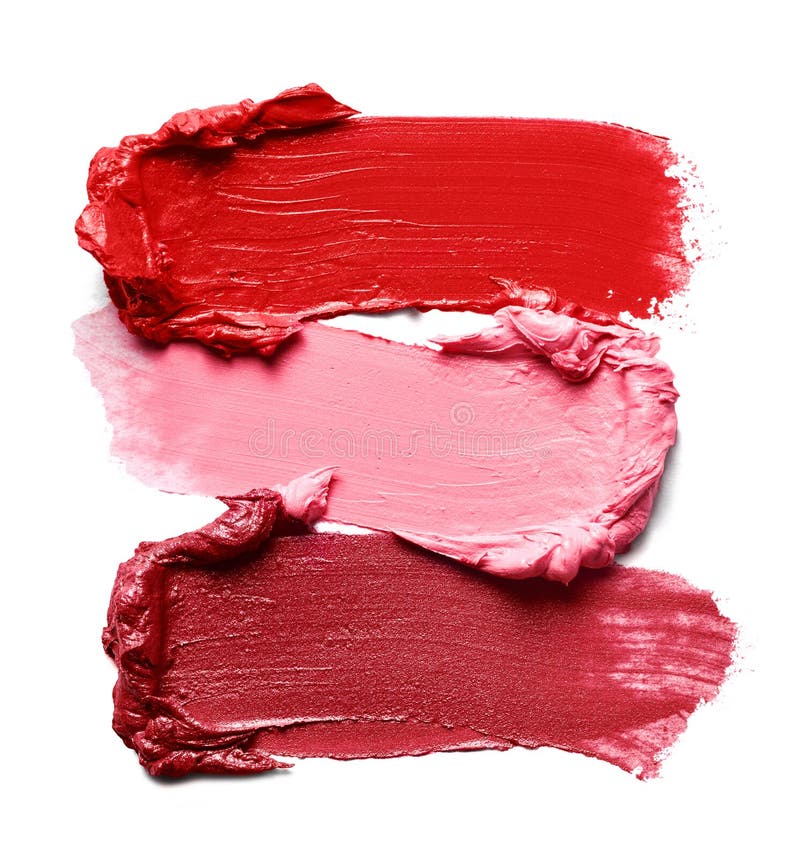 Lipstick Paint Color Makeup Beauty Sample Stock Image - Image of ...