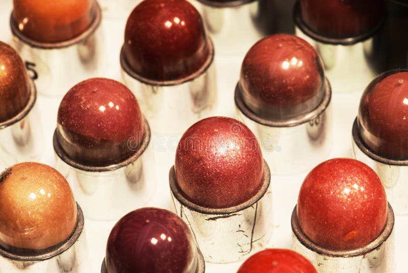 Lipstick samples stock photo. Image of woman, cosmetic - 13274268