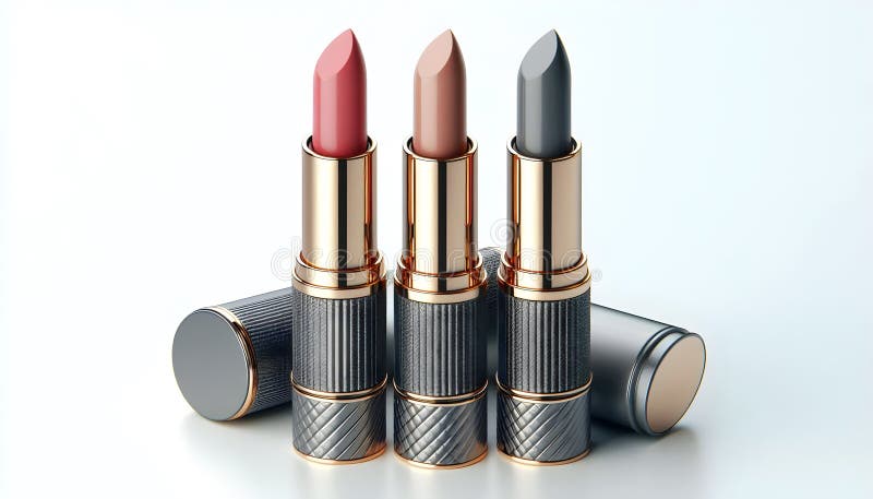 Lipstick Tube, Isolated on White, Image Created Using Ai Stock ...