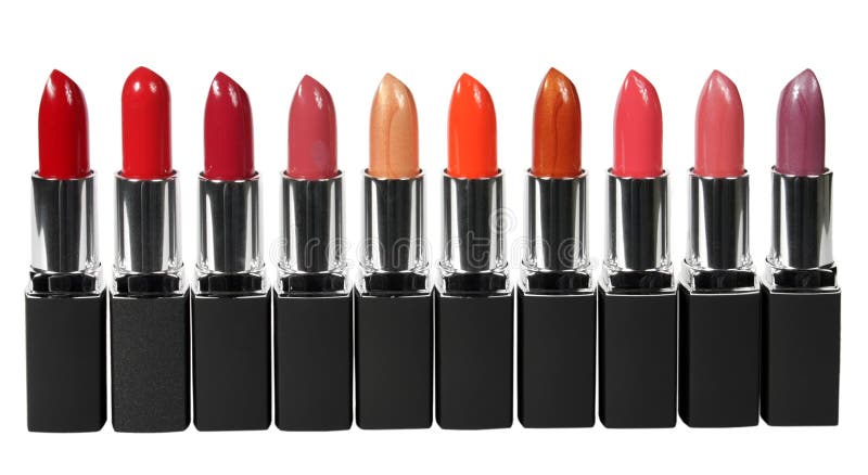 Lipstick 10 stock photo. Image of clipping, color, copy - 3588628
