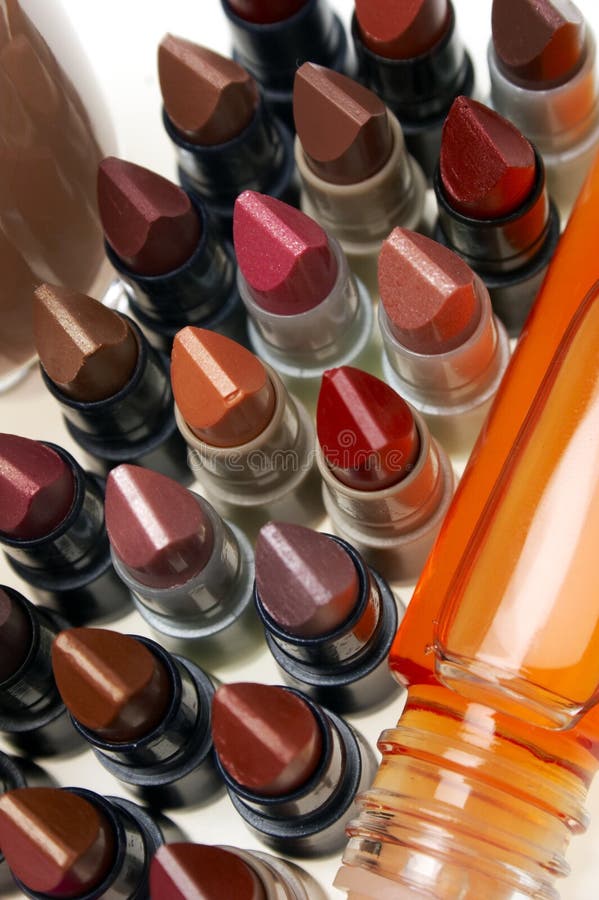 Still Life of Lipsticks and Glazewear Stock Image - Image of indoor ...