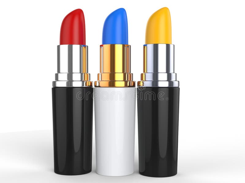 Lipsticks Colors Stock Illustrations – 318 Lipsticks Colors Stock ...
